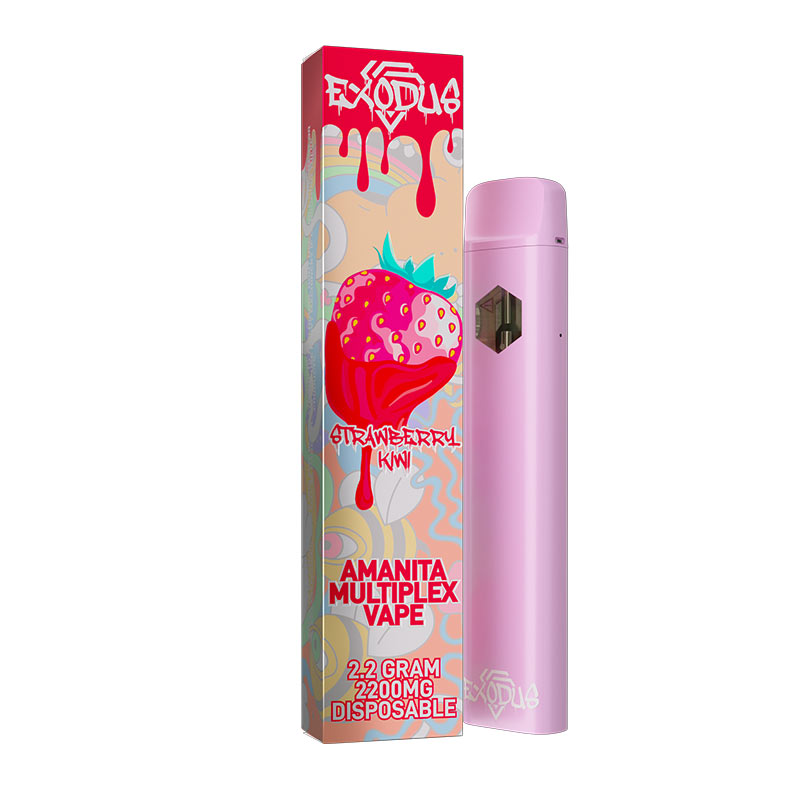 Exodus Amanita Multiplex Disposable | Strawberry Kiwi - 2.2g - Lord ...