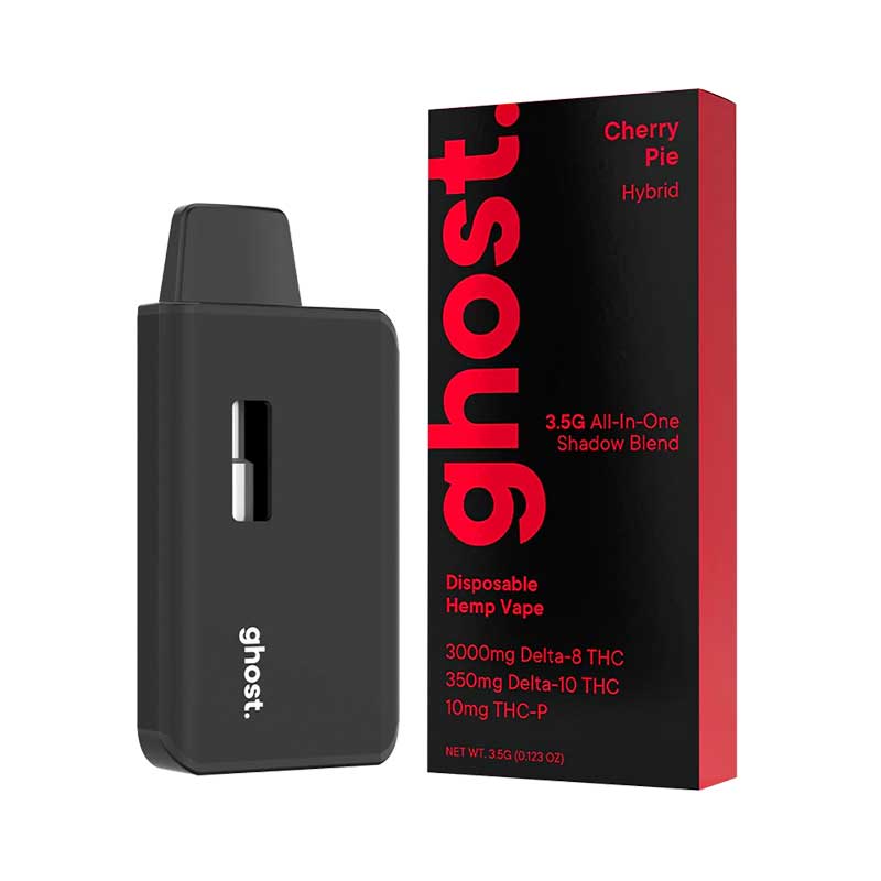 Ghost Shadow Blend Delta-10 + THCP Disposable Vape | Cherry Pie - 3.5g ...